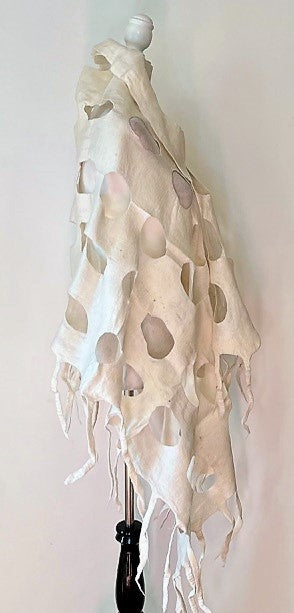 Runway Worthy, Add This Dramatic Artisan Cut-Out Shawl To Your Basics ...
