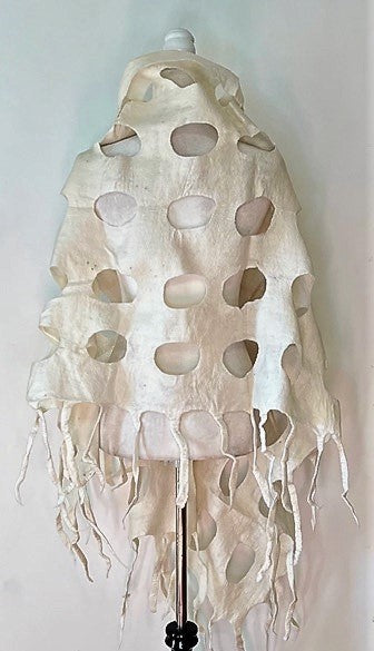 Runway Worthy, Add This Dramatic Artisan Cut-Out Shawl To Your Basics ...